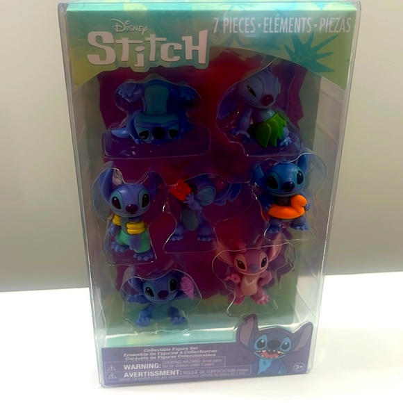 Disney | Toys | Disney Stitch Collectible Figure Set | Poshmark